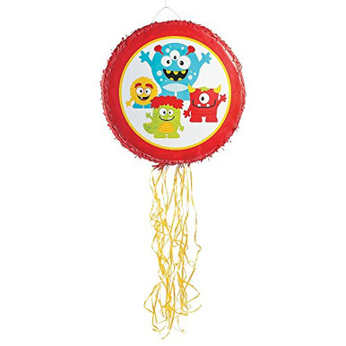 Fun Express - Mini Monster Pinata for Birthday - Party Decor - General ...