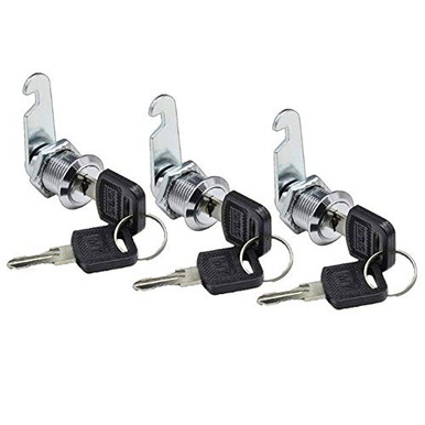 HARIKA - 3 Pack Cam Lock Mailbox Lock for Cabinet Letter Box Locker ...