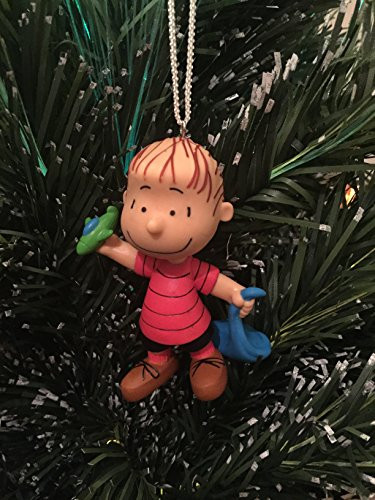 Peanuts Snoopy Linus 3" Figure Christmas Tree Holiday Ornament ...