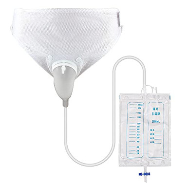 Scienlodic Silicone Urine Bags Pee Bag, External Catheter Leg Bag Urine ...