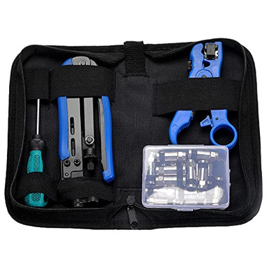 TLS.eagle Coax Cable Crimper Kit Compression Tool Coax Cable Crimper ...