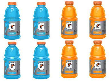 LUV BOX - Variety Gatorade Sports Drink Pack 32oz Plastic Bottle, 8 Per ...