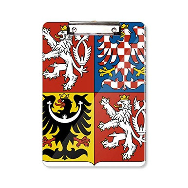 Czech National Emblem Country Clipboard Folder Writing Pad Backing ...