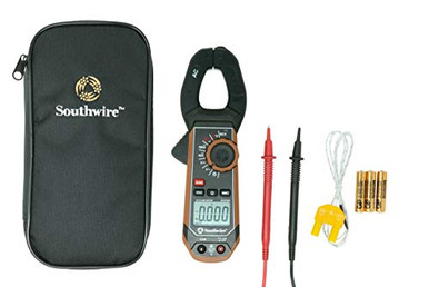 Southwire 21510N clamp meter, third-hand test probe holder, 400A AC ...