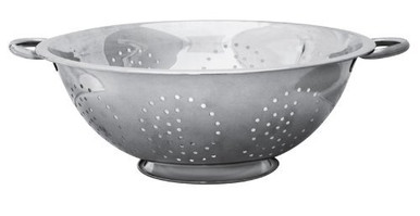 Home Basics Stainless Steel Deep Colander Strainer |Rust Proof ...