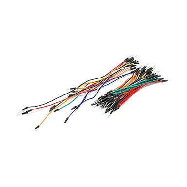 65pcs Jump Wire Solderless Flexible Breadboard Jumper Wires Cables Male ...