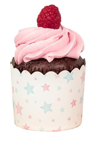 PIXIE POP PARTY Princess Cupcake Liners 25 Count 4.5 oz Each Pink and ...