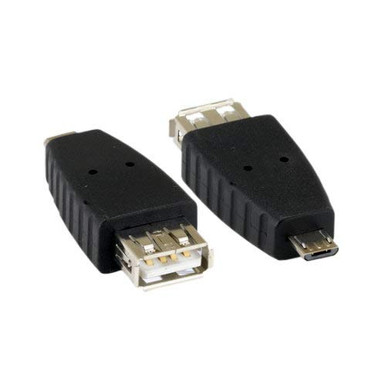 Kentek USB 2.0 Type A Female to Micro B 5 Pin Male F/M Converter Port ...