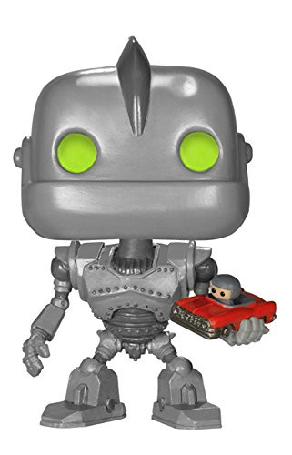 Funko POP Sci-Fi: Iron Giant with Car Action Figure - Warehousesoverstock