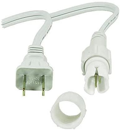 HDDS 1/2 in. - Incandescent Rope Light Power Cord and Connector ...