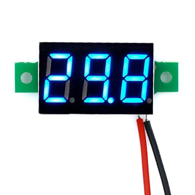 DC2.4-30V Volt-Gauge LED Digital Meter Car Motocycle Volt- Detector ...
