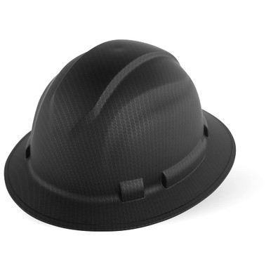 Bullhead Safety Full Brim Hard Hat with Six-Point Ratchet Suspension ...
