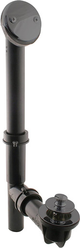 Westbrass A594144-62 14" Tubular Bath Waste & Overflow Assembly with ...
