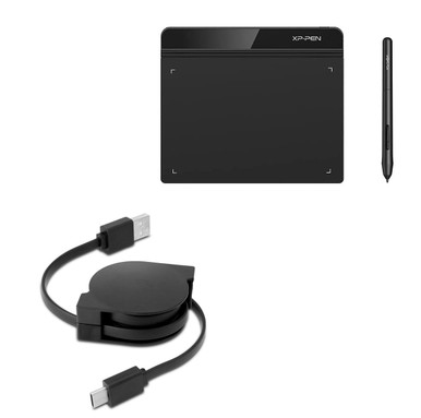 BoxWave Cable Compatible with XP-Pen Drawing Tablet XPPen StarG640 (6 ...