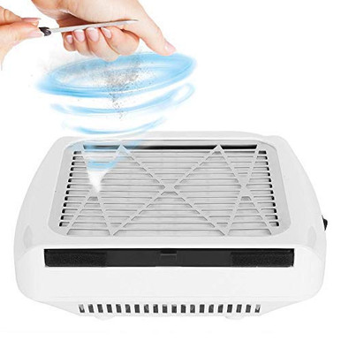 New Nail Dust Collector Machine 80W, Nail Fan Art Salon Suction Machine ...