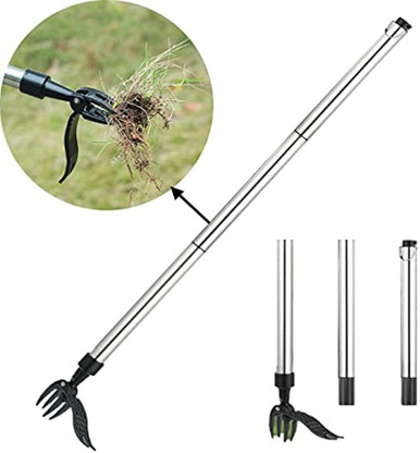 TANSHOP Weed Picker with Handle Stand Up Weed Puller Tool for Garden ...