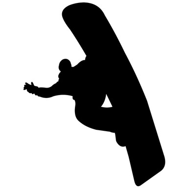 TheVinylGuru Snowboarding Wall Decal Sticker 6 - Decal Stickers and ...