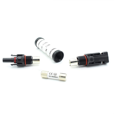 Berrysun in-line Fuse Connector 1000V DC Male to Female PV Solar Fuse ...