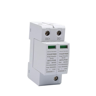 DFAMIN PV Surge Protector 2P 500VDC Arrester Device SPD Household ...