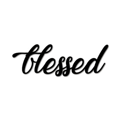Vinyl Wall Quotes Stickers Blessed Funny Wall Sticker Murals Home Wall ...