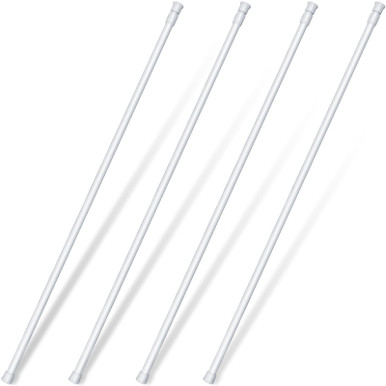 4 Pack Sliding Door Security Bar Window Security Bars Adjustable ...