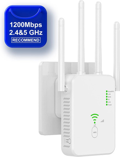 WiFi Booster Wireless Long Range Extender High Speed WiFi Router ...