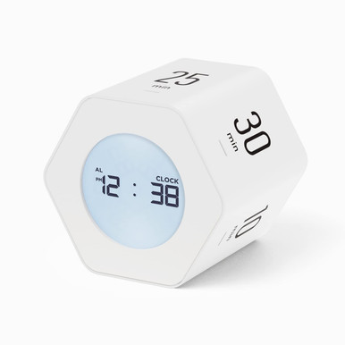 mooas Multi-Hexagon Clock Timer (White Ver.2), Digital Clock Timer ...