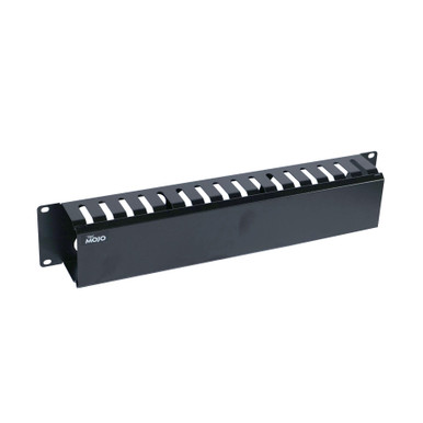 Tecmojo 2U Sturdy Steel Horizontal Server Rack Wire Cable Management ...