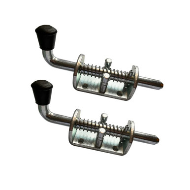 Quality Life Spring Loaded Gate Latch Pin Barrel Bolt 6in x 1/2in Stem ...