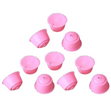 10 Pack Reusable Capsules Refillable Coffee Capsules Shell Pods with ...