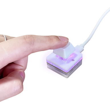 Fallinoce Programmable Macro PC Keyboard User-Defined USB Mini 1-Key ...