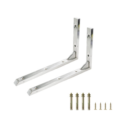 Xiaoyztan 2 Pcs Stainless Steel Shelf Supports Right-Angle Triangular ...
