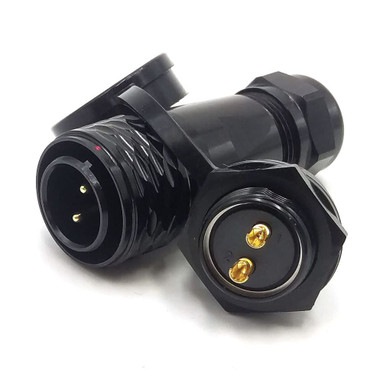 FORTTAR WEIPU SA20 Series 2 pin Waterproof Connector, SA2010/P2 IP67 2 ...