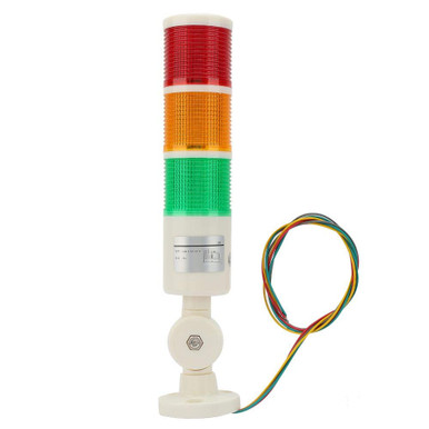 24V Industrial Signal Tower Safety Stack Alarm Light Led Multilayer Foldable Buzzer Caution ...