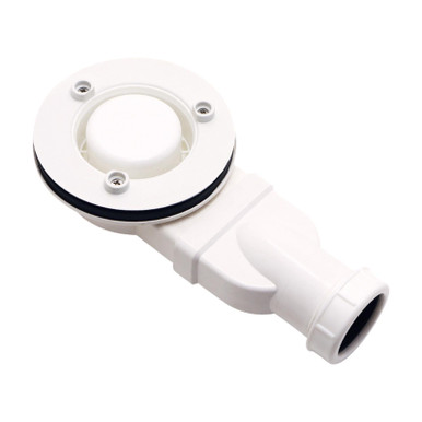 Fenteer Low Profile Shower Base Drain, Side Outlet Drain, Shower Tray ...