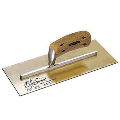 Kraft Tool Kraft PLE459K 12" by 5" Elite Series Five Star Trowel Golden ...