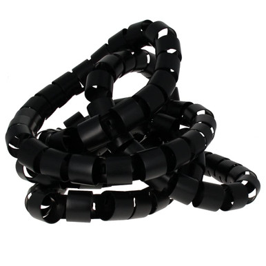 Bettomshin 1Pcs 10 Feet PE Spiral Cable Wrap, Wire Cord Covers for TV ...