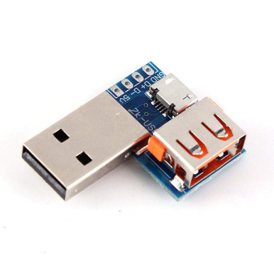 USB Converter Standard USB Female to Male to Micro USB to 4P Terminal ...