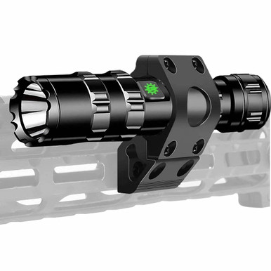 Higoo Tactical MLOK Flashlight, LED Flashlight with MLOK Rail Mount for ...