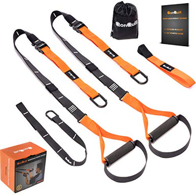 QonQuill BodyWeight Fitness Training Kit | Resistance Straps Trainer ...