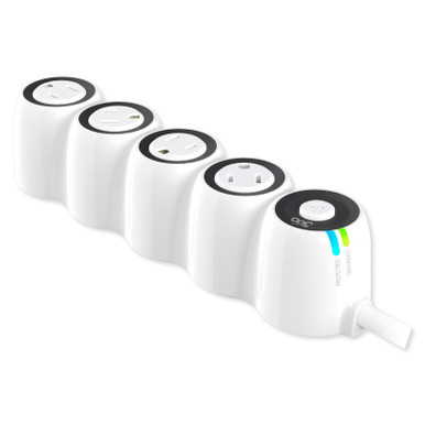 360 Electrical PowerCurve Power Strip, Extension Cord with Multiple ...