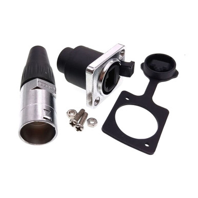 MCcamstore RJ45 Interface Waterproof Connector, Right Angle Panel ...