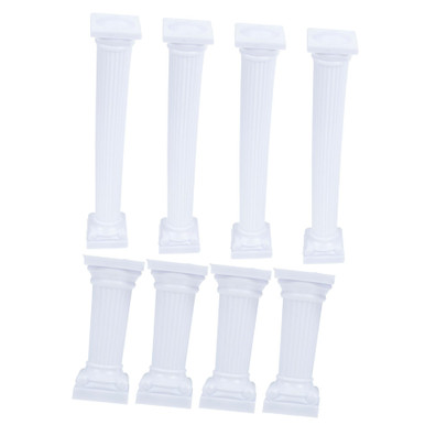 Cupcakes Decorative Columns Plastic Roman Pillar Greek Column Roman ...