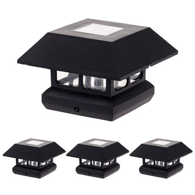 GreenLighting Veranda Solar Post Cap Lights Fits 4x4 Nominal Wood ...