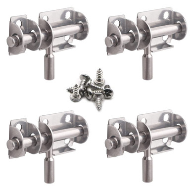 Mini Sliding Bolt Gate Latch, 2.6 Inch Heavy Duty Stainless Steel ...