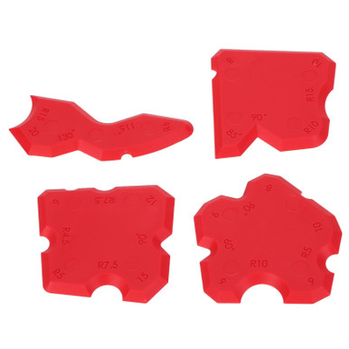 ABS Caulking Finisher Tools Reusability Caulking Tool 4 Different ...
