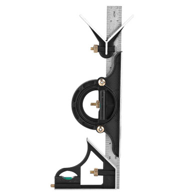 Hilitand Angle Finder, Stainless Steel Angle Ruler 0 to 180 Combination ...