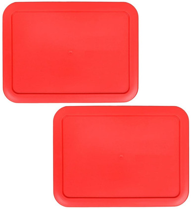 Klareware 3 cup Rectangle Plastic Food Storage Replacement Lids Covers ...