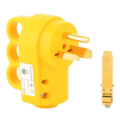 2-in-1 Nema 6-50P/6-30P Welder Plug, 30A/50A 250V Welder 3-Prong Male ...