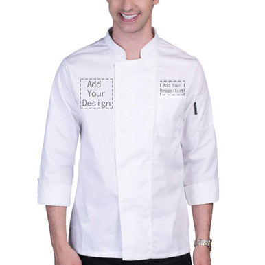 Personalized Customized Chef Jacket Hotel Kitchen Restaurant Chef Coat ...